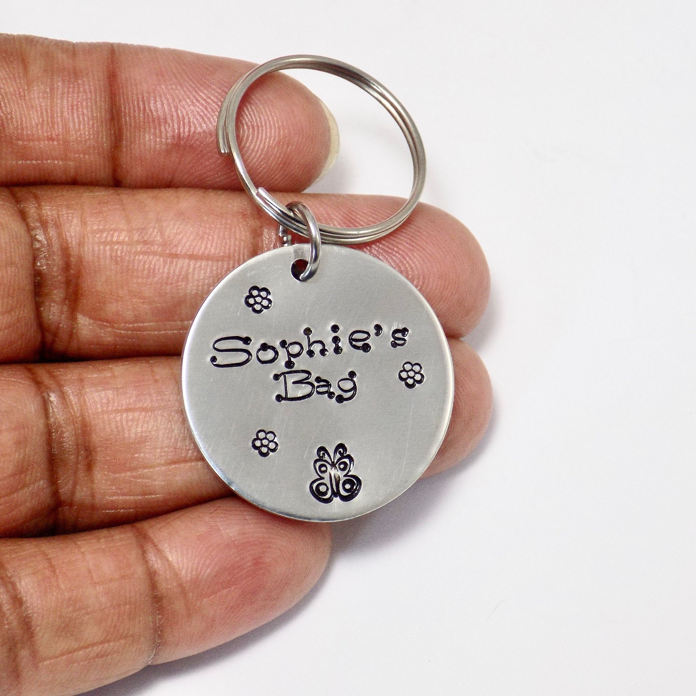 School Bag Name Tag Personalised School Bag Tag Custom Name | Etsy