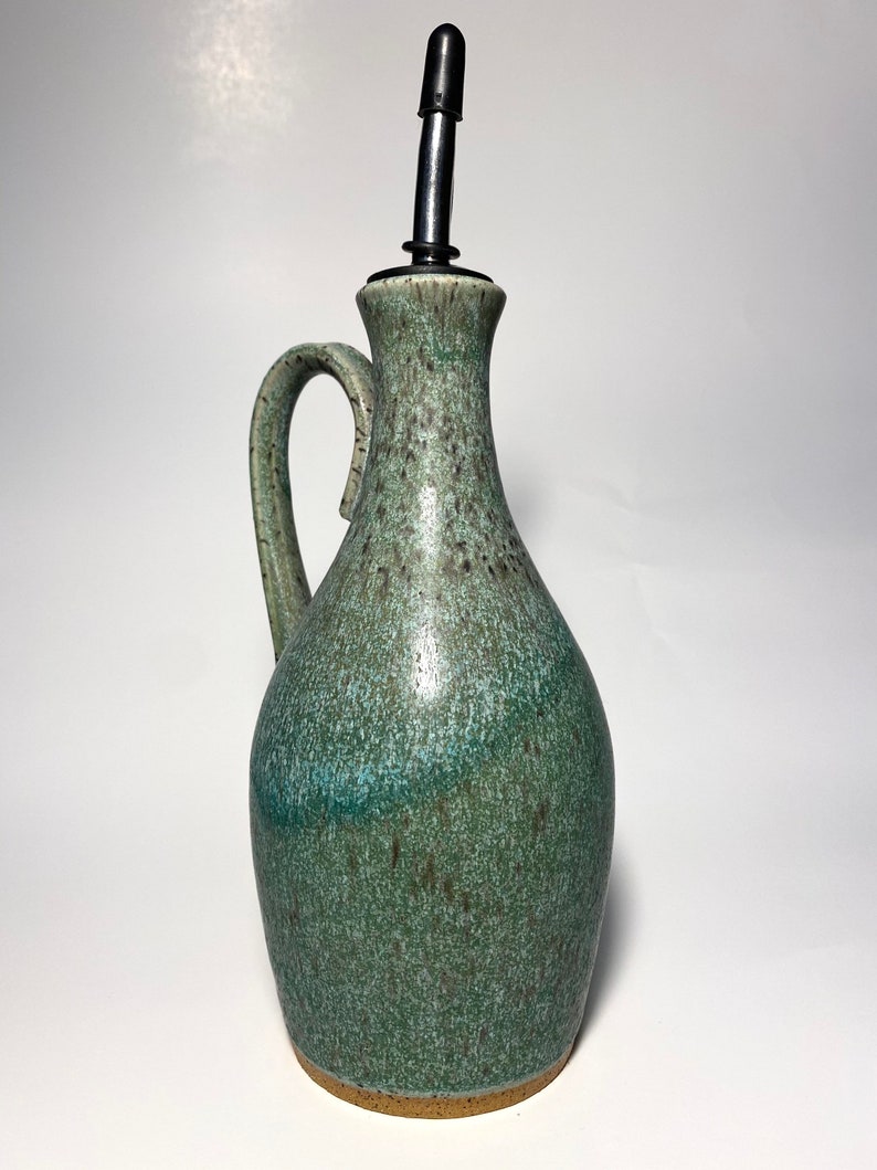 Handmade Pottery-olive Oil Bottle-girlfriend Gift-gift-gift - Etsy