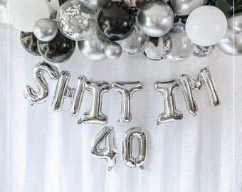 40th birthday decoration for men | Etsy