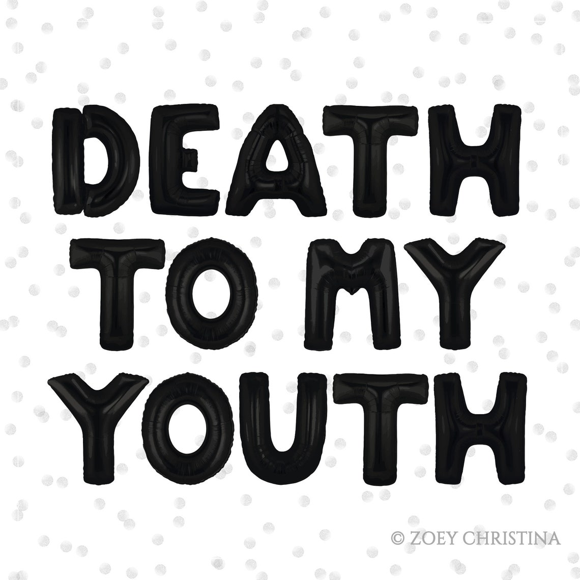 Death to 20s RIP Twenties Birthday Party Supplies Funny 30th - Etsy