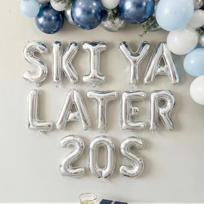 Snow Themed Balloons - Etsy