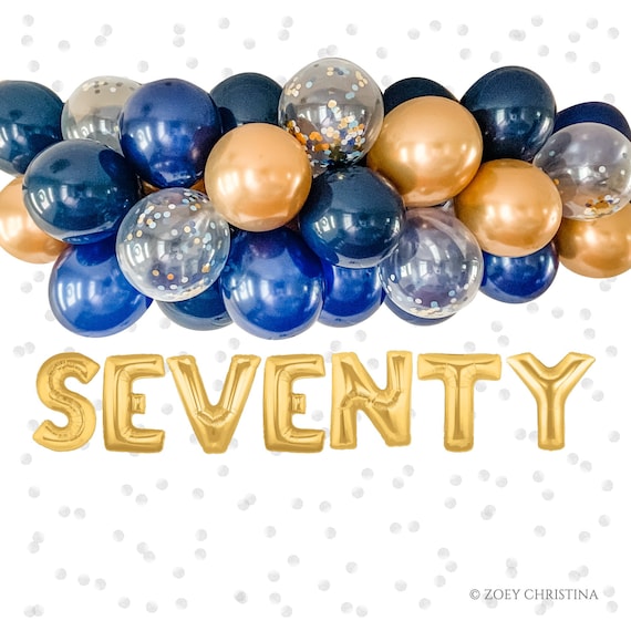 Colors For 70th Birthday Party