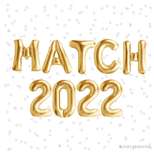 Match Day Party Decorations Matching Residency 2022 Party - Etsy