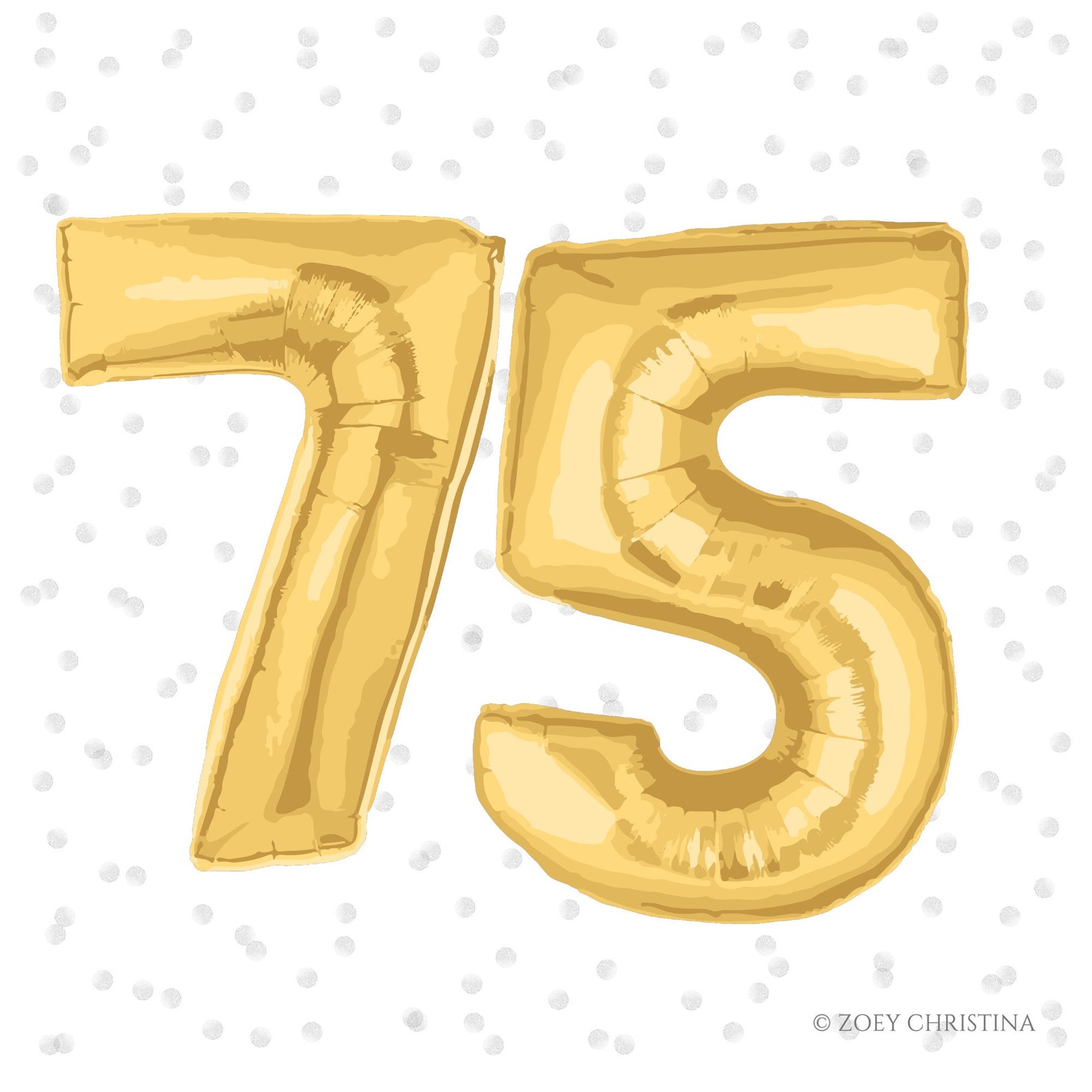 75th birthday party decorations for women 75th birthday party | Etsy