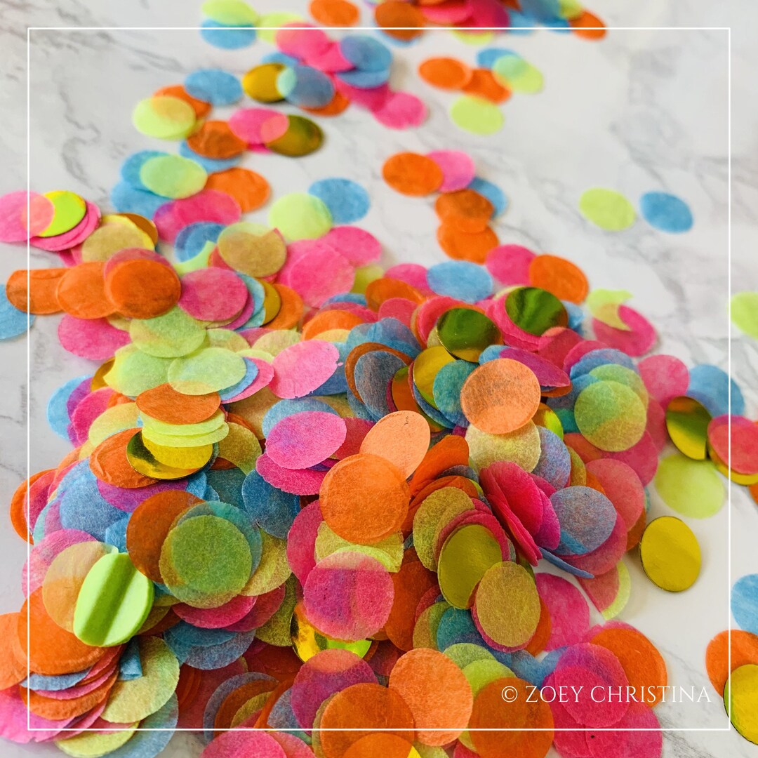 Tropical Fiesta Confetti: Bachelorette Party, Bridal Pool Decor - Etsy