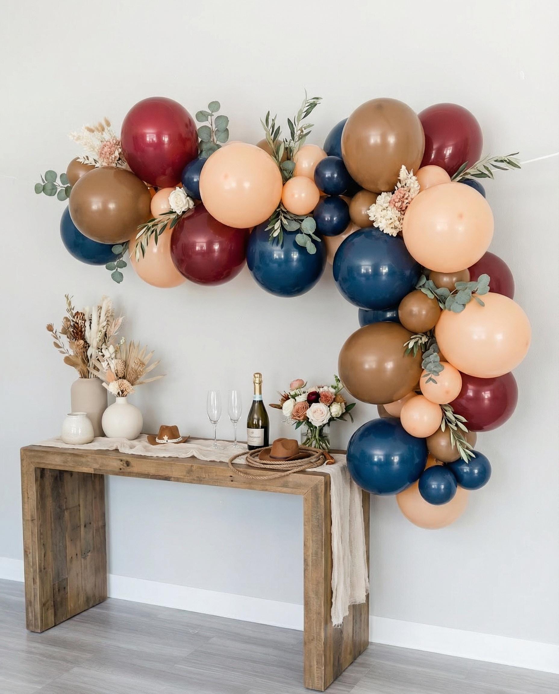Last Rodeo Balloon Garland Kit: Chic Western Bachelorette Decor | Boots ...