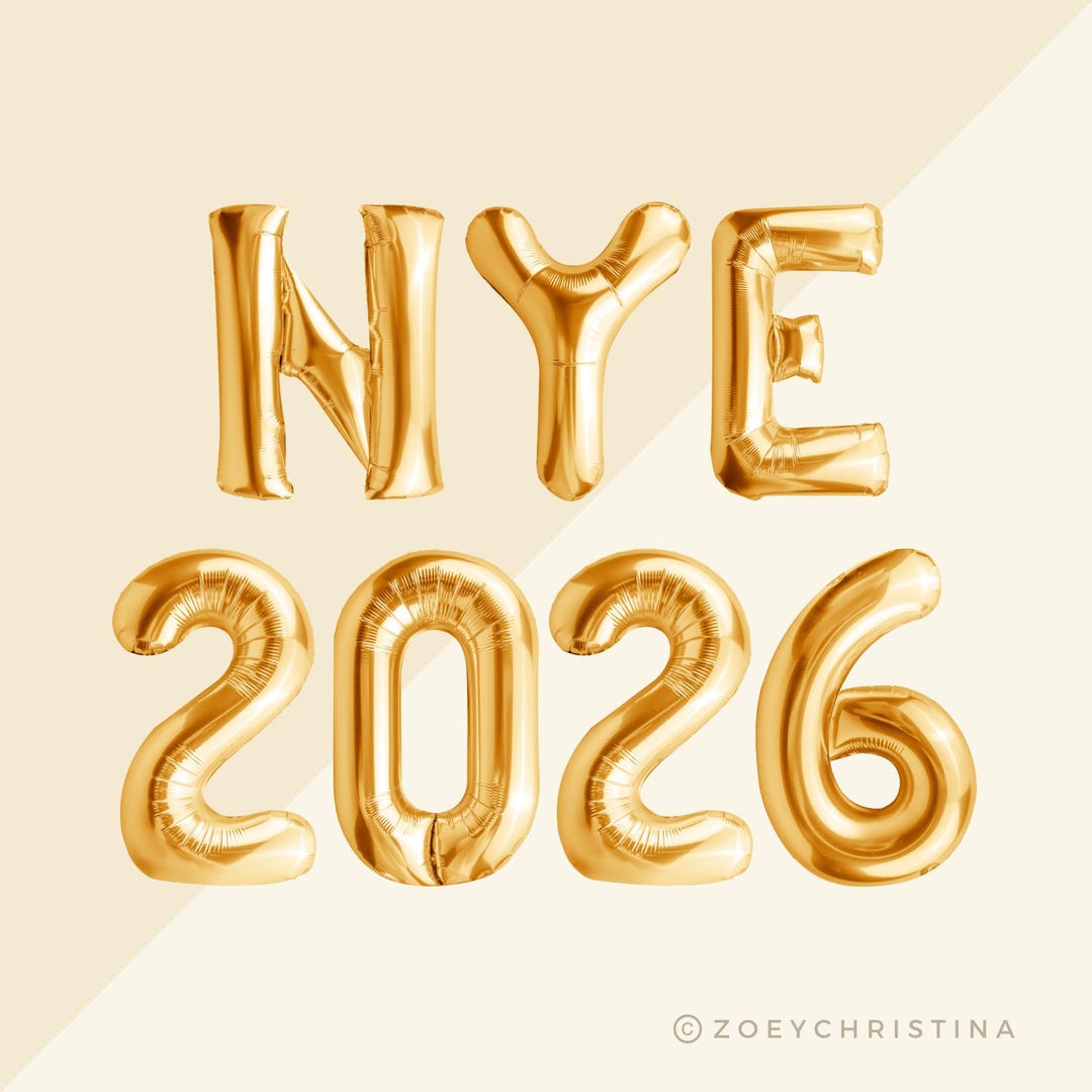 2026 New Year's Eve Balloons: 16" Party Decorations - Etsy