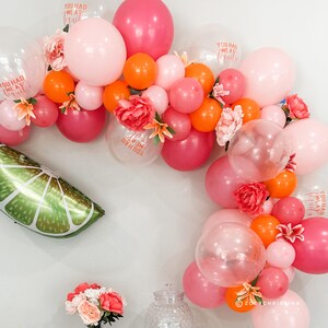 Tequila Sunrise Balloon: Fiesta Bachelorette Party Decor - Etsy