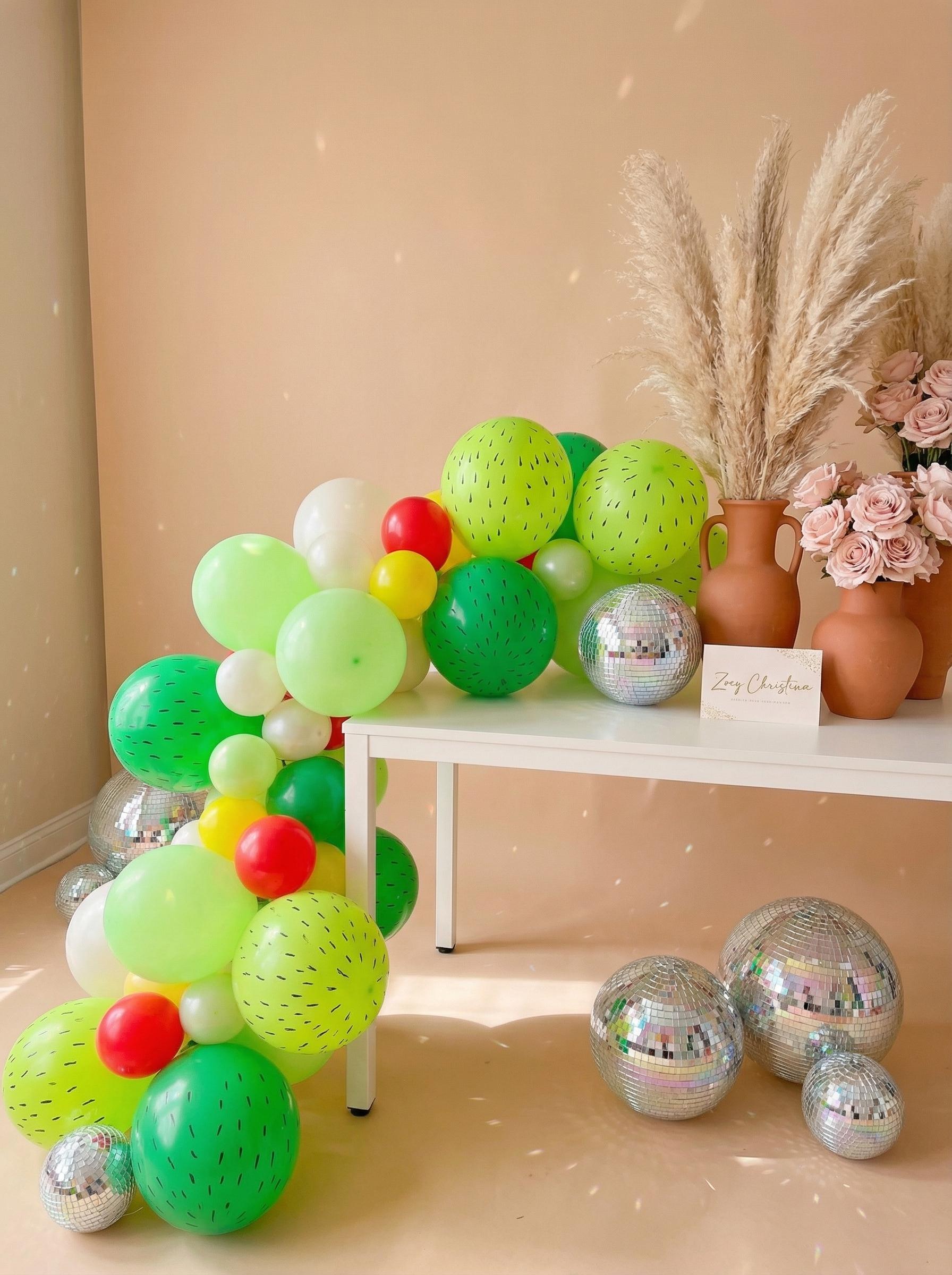 Cactus Party Balloons •fiesta Cactus Party Decor • Southwestern ...