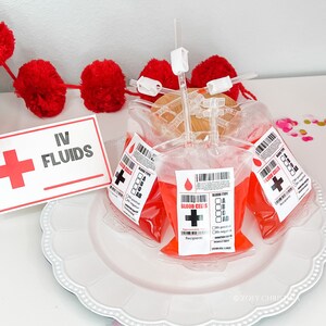New Nurse Graduation Party Decorations, Nurse Drinking Pouches for ...