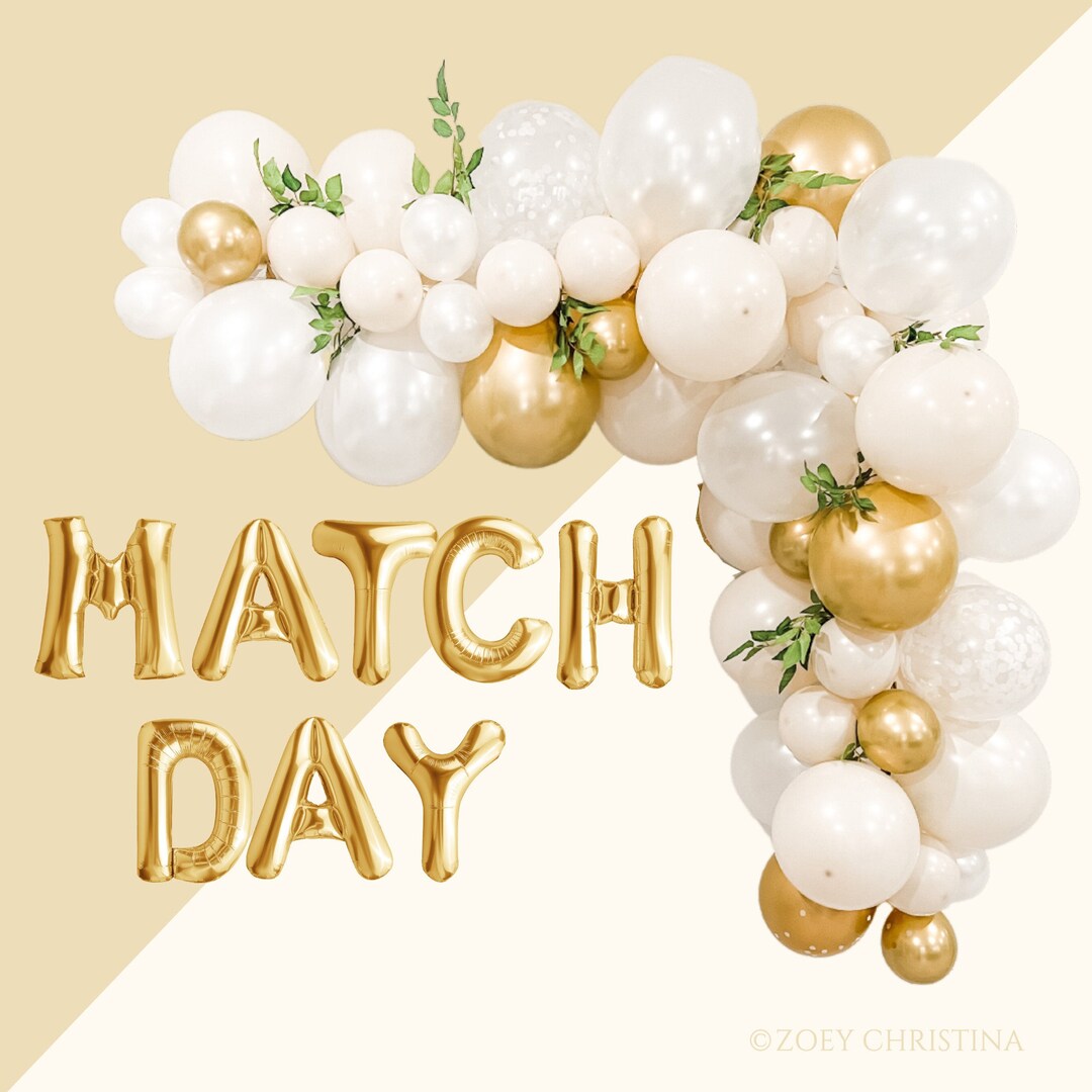 Match Day Party Decorations Bundle Kit, Matching Residency 2025 Party ...