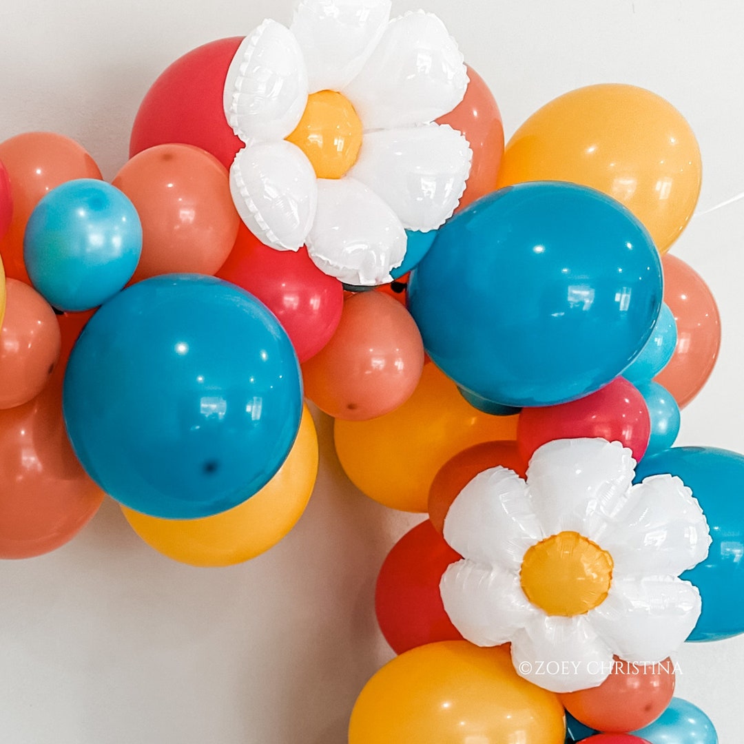 One Groovy Baby Birthday Party Decor, Two Groovy Theme Daisy Flower ...