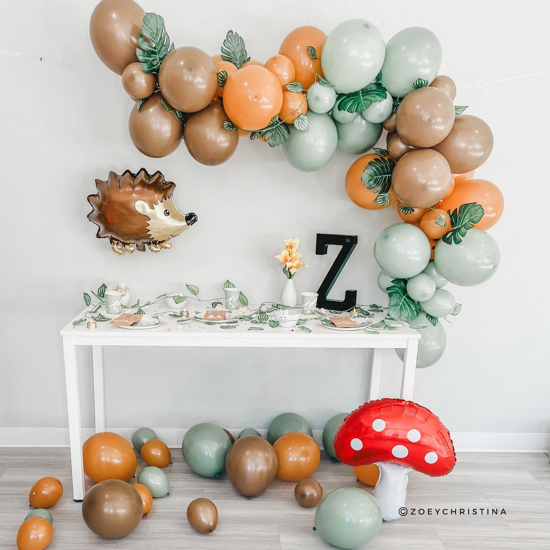 Nature-themed Balloon Garland Kit - Wilderness Woodland Inspired Brown ...