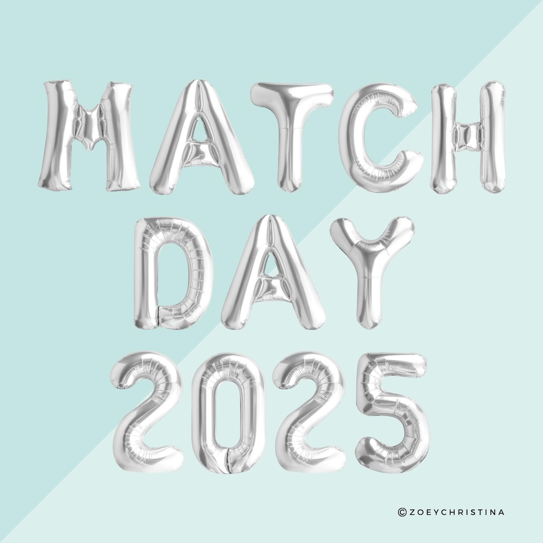 Match Day Party Decorations, Matching Residency 2025 Party Decor, Match ...