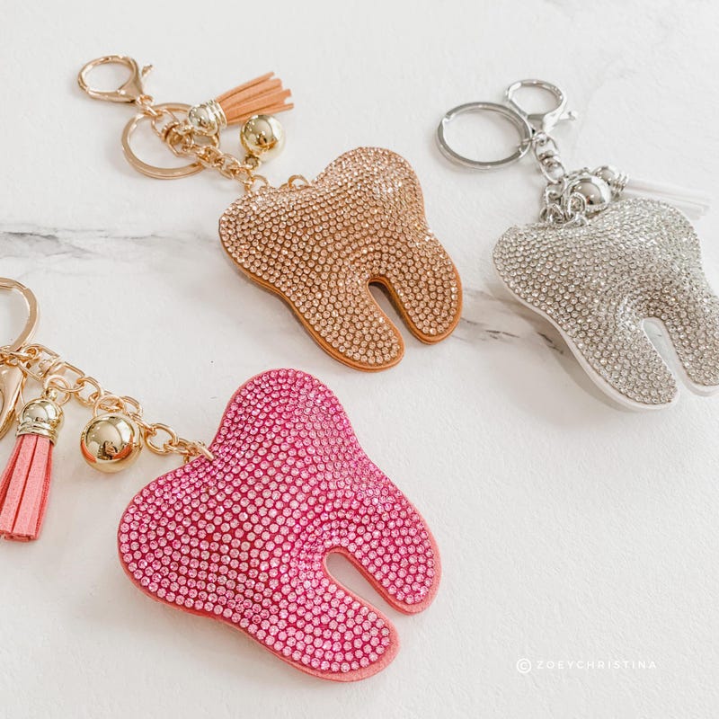 Tooth Keychain Car - Etsy