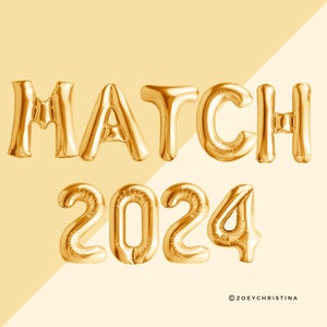 Match Day Party Decorations, Matching Residency 2025 Party Decor, Match ...