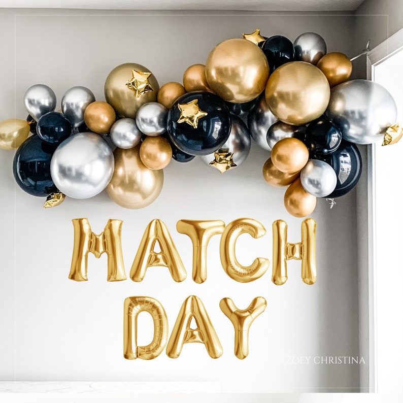 Match Day Party Decorations Bundle Kit Matching Residency - Etsy
