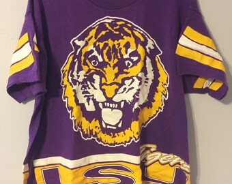 Vintage Lsu Clothing - Etsy