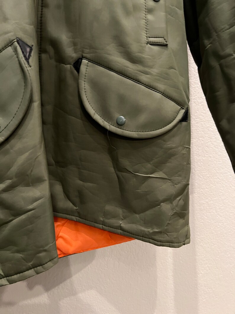 Vintage 1970s Caribou Fur Hood Parka Hunting Jacket Camping Hiking ...