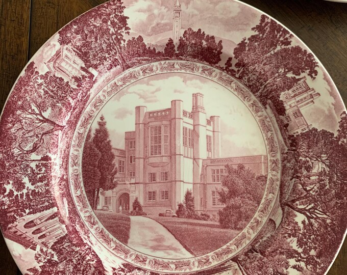 Wedgwood UC Berkeley Centennial Edition Plate Set Cal Bears G. Elwood ...