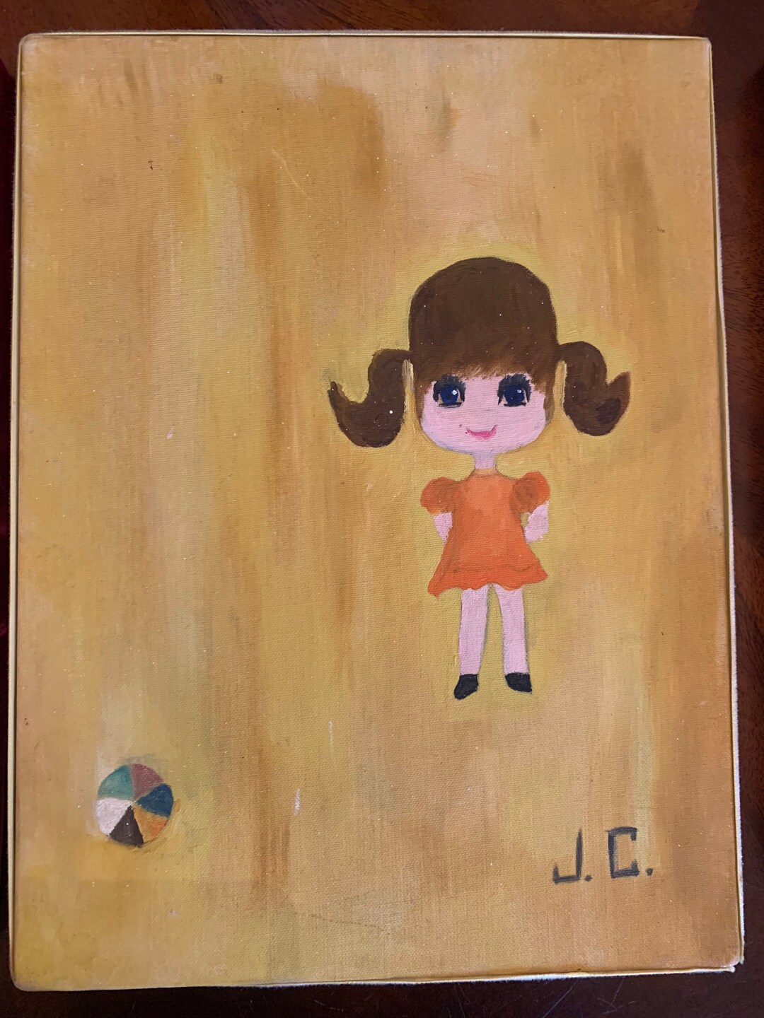 Darling Trio of Paintings Perfect for Girls Room - Etsy