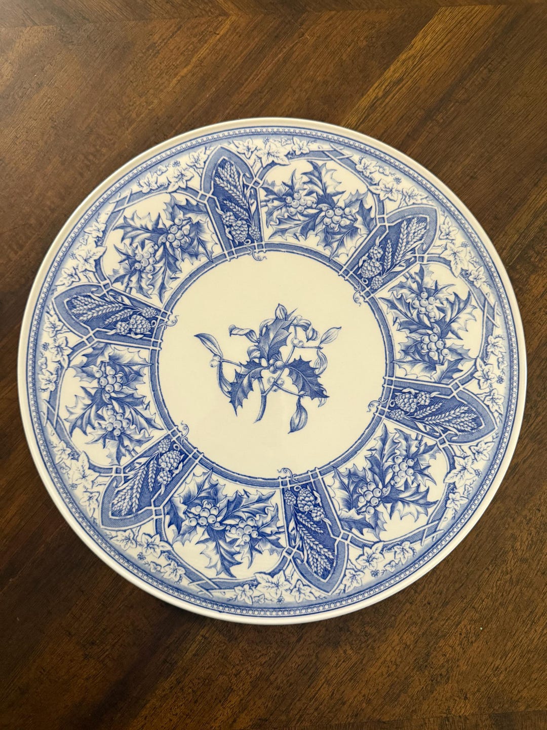 Spode Cake Plate Blue Room Collection Prince Albert England - Etsy