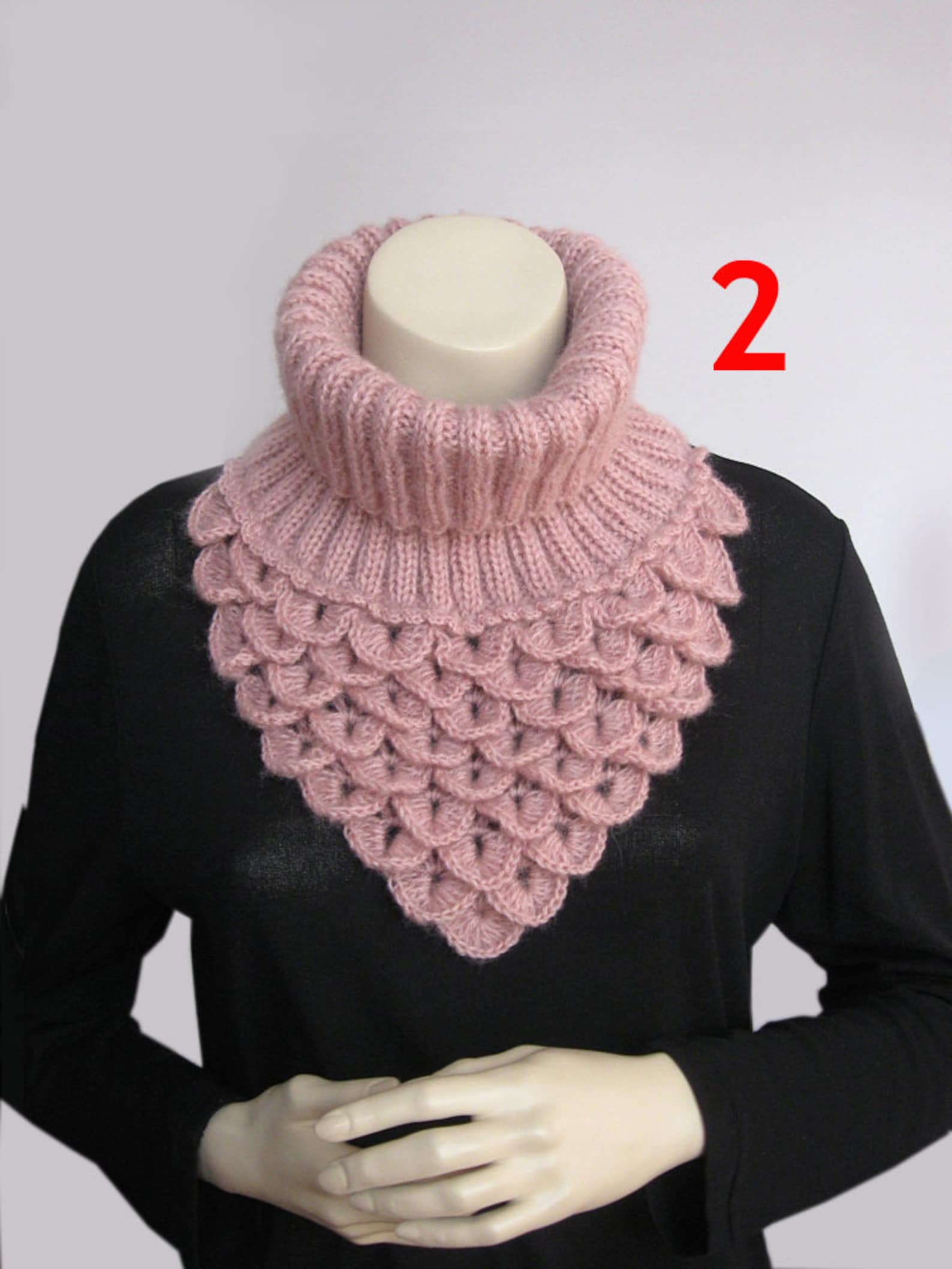 Crochet Lace Scarf Collar Fashion Accessories Soft Crochet - Etsy