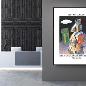 David Hockney-detail From Cubistic Bar-1982 Lithograph - Etsy