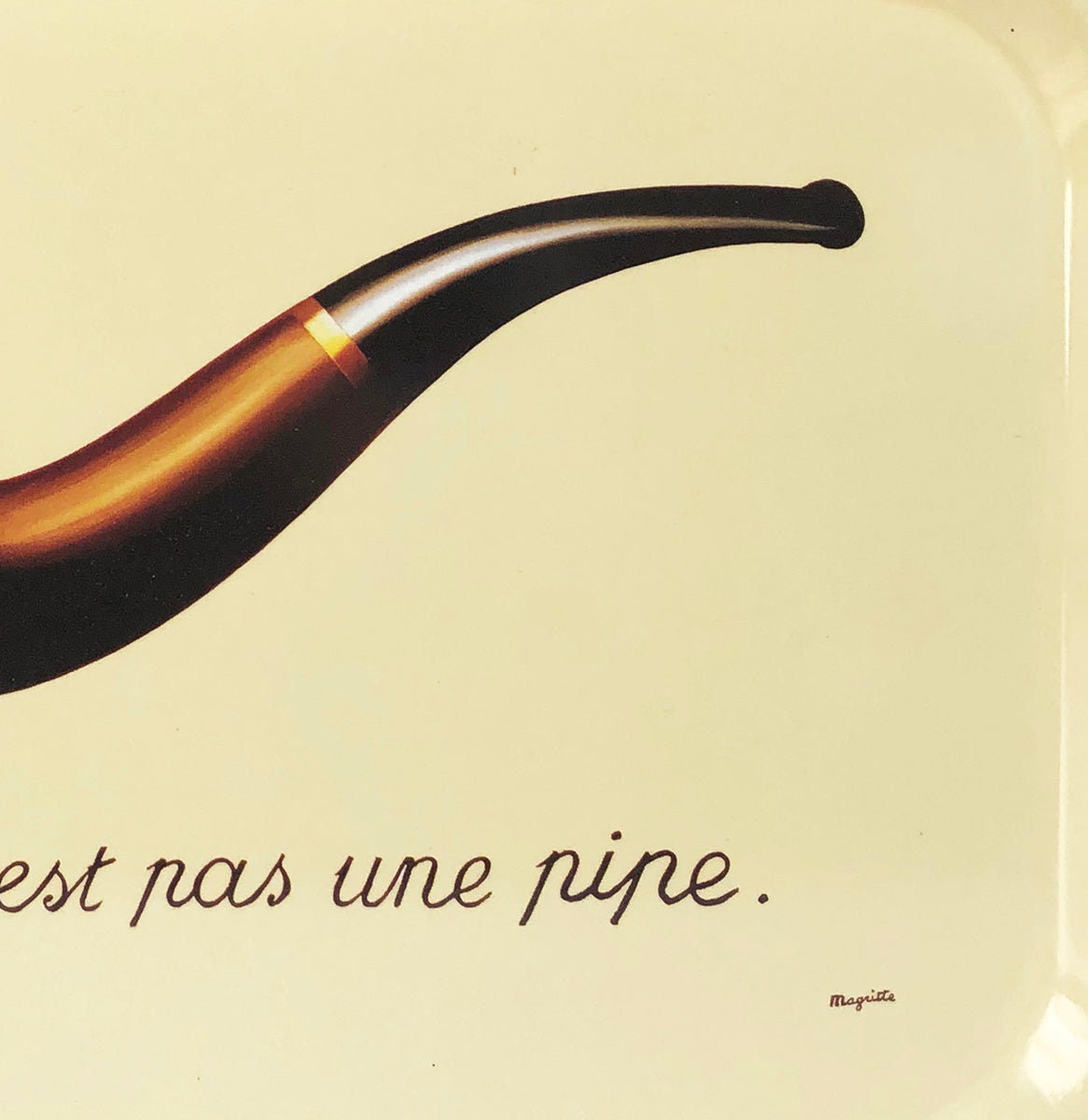 Rene Magritte La Trahison Des Images lg - Etsy