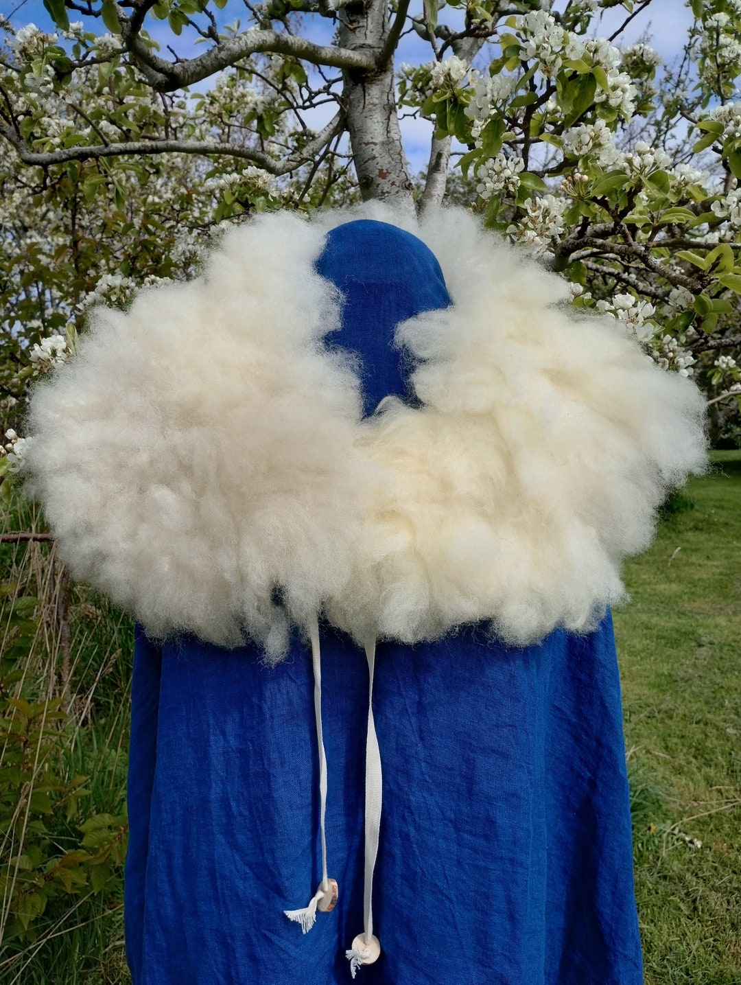 Viking Celtic Cruelty-free Felted Wool Mantle Cape - Etsy