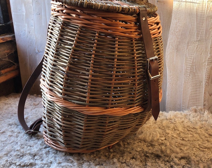 Handmade Woven Willow Back Pack - Etsy