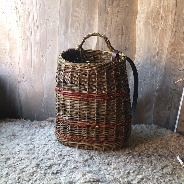 Basket Backpack - Etsy