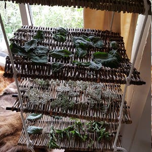 Woven Airy Herb Drying Rack - Etsy