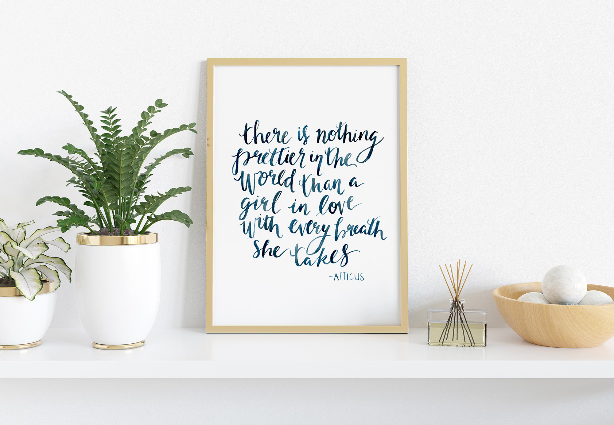Atticus Quote Print Atticus Finch Quotes Minimalist Print | Etsy