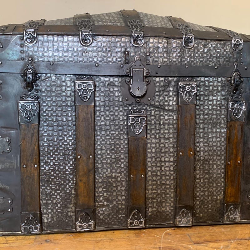 Metal Chest - Etsy