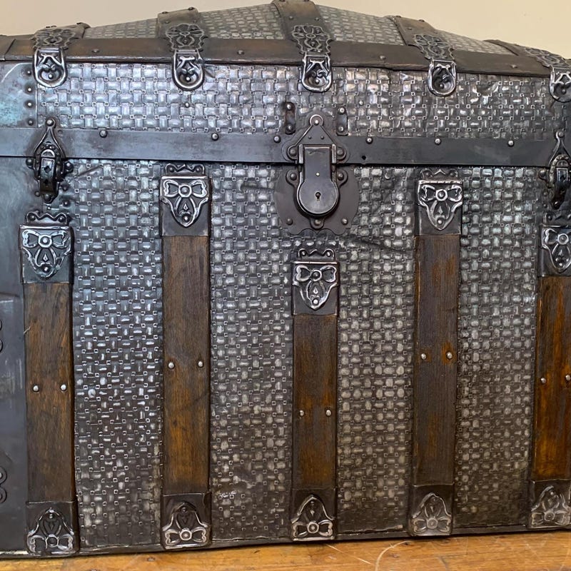 Metal Chest - Etsy