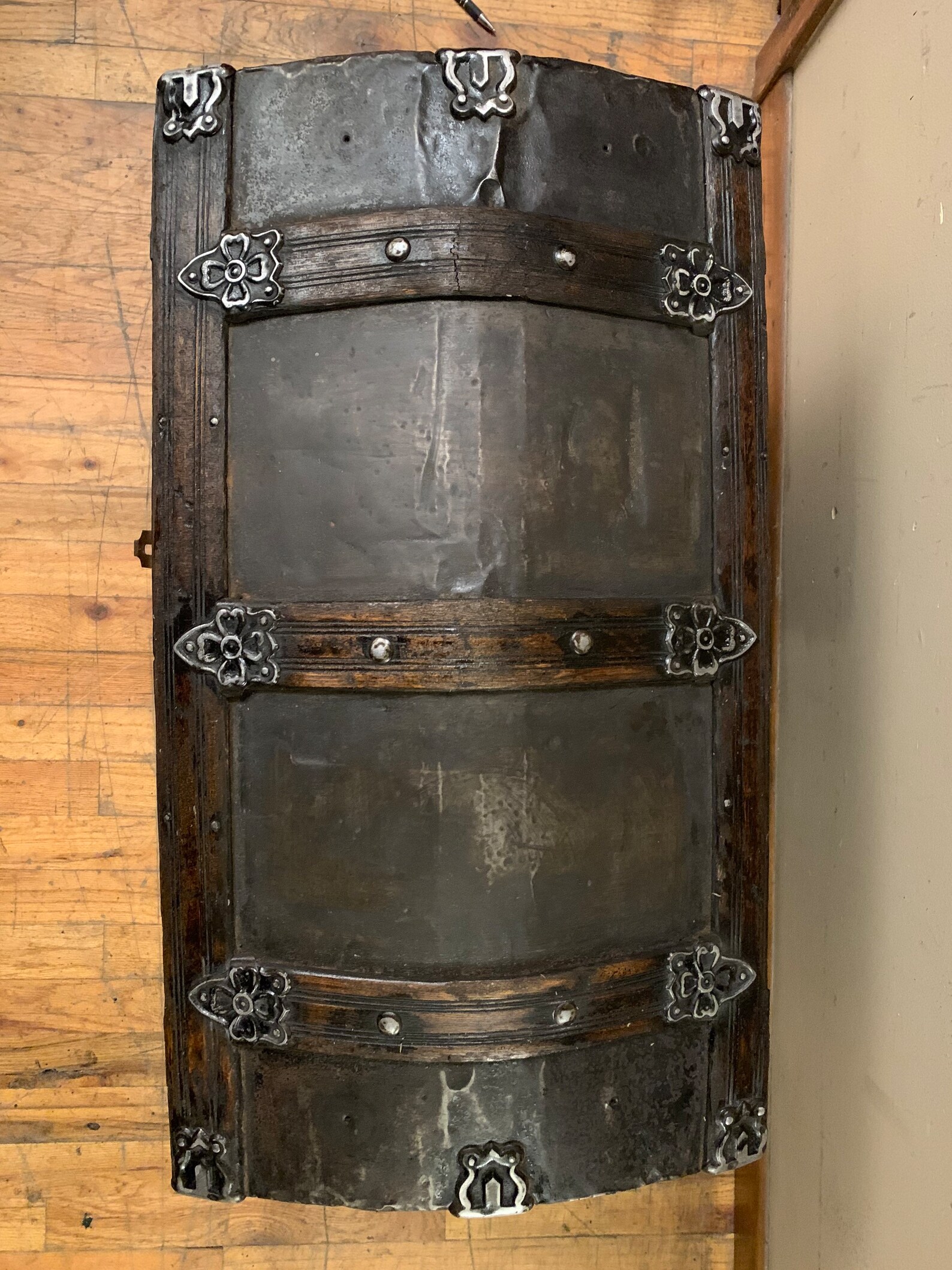 Victorian Steamer Trunk, Dome Top Trunk, Arch Top Trunk - Etsy