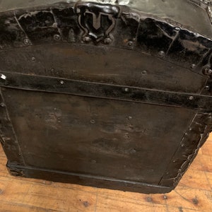 Victorian Steamer Trunk, Dome Top Trunk, Arch Top Trunk - Etsy
