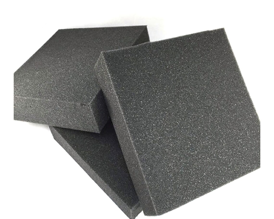 Needle Felting Foam Pad - 2" Thick - Dense Charcoal Color - Long ...