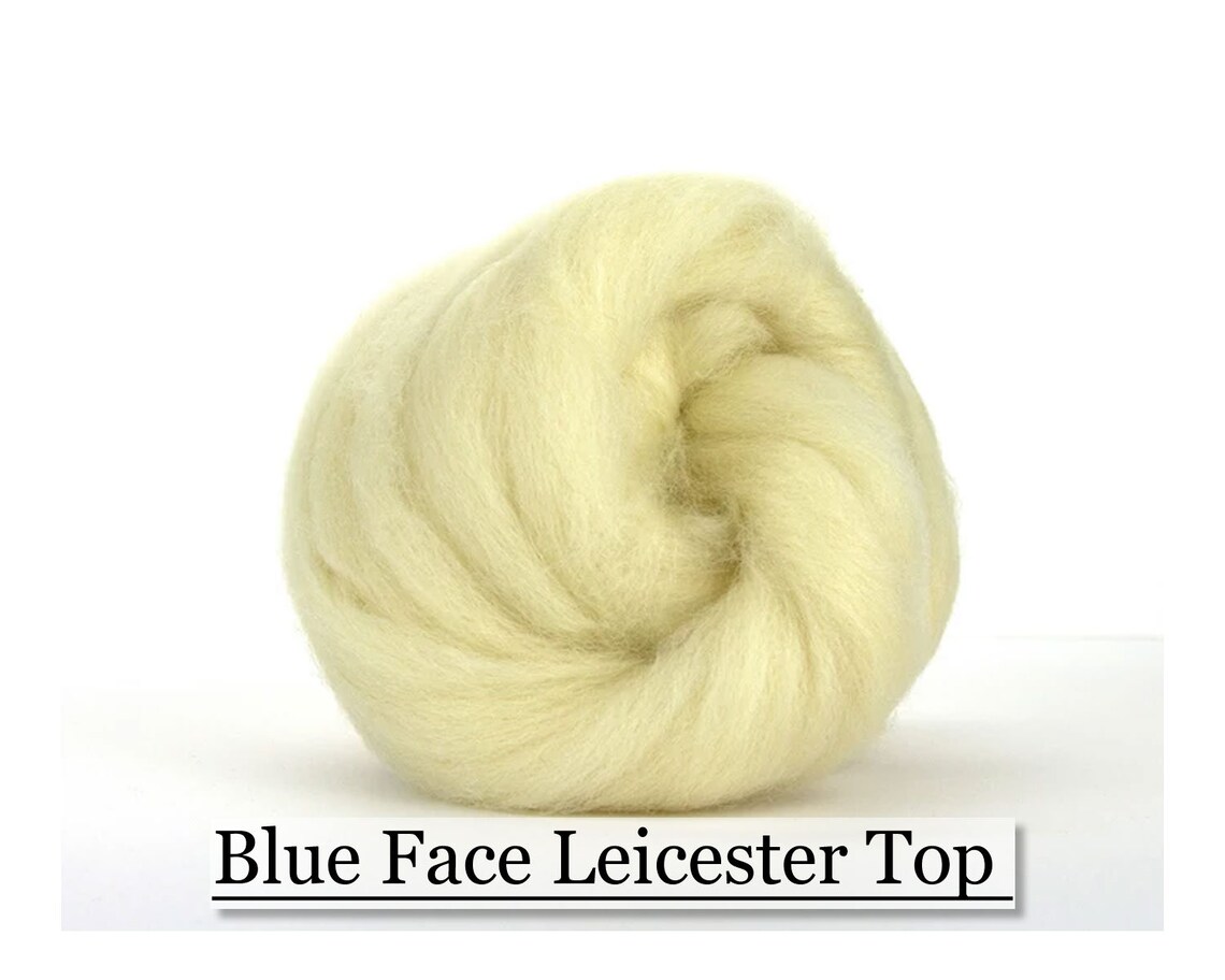 Blue Faced Leicester Top - Needle Felting - Spinning - Wet Felting ...