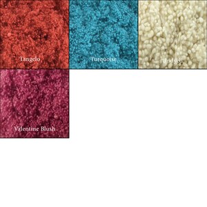 Wool Nepps - Hand Dyed - Fiber Effect - Spinning - Felting - Nuno - Wet ...