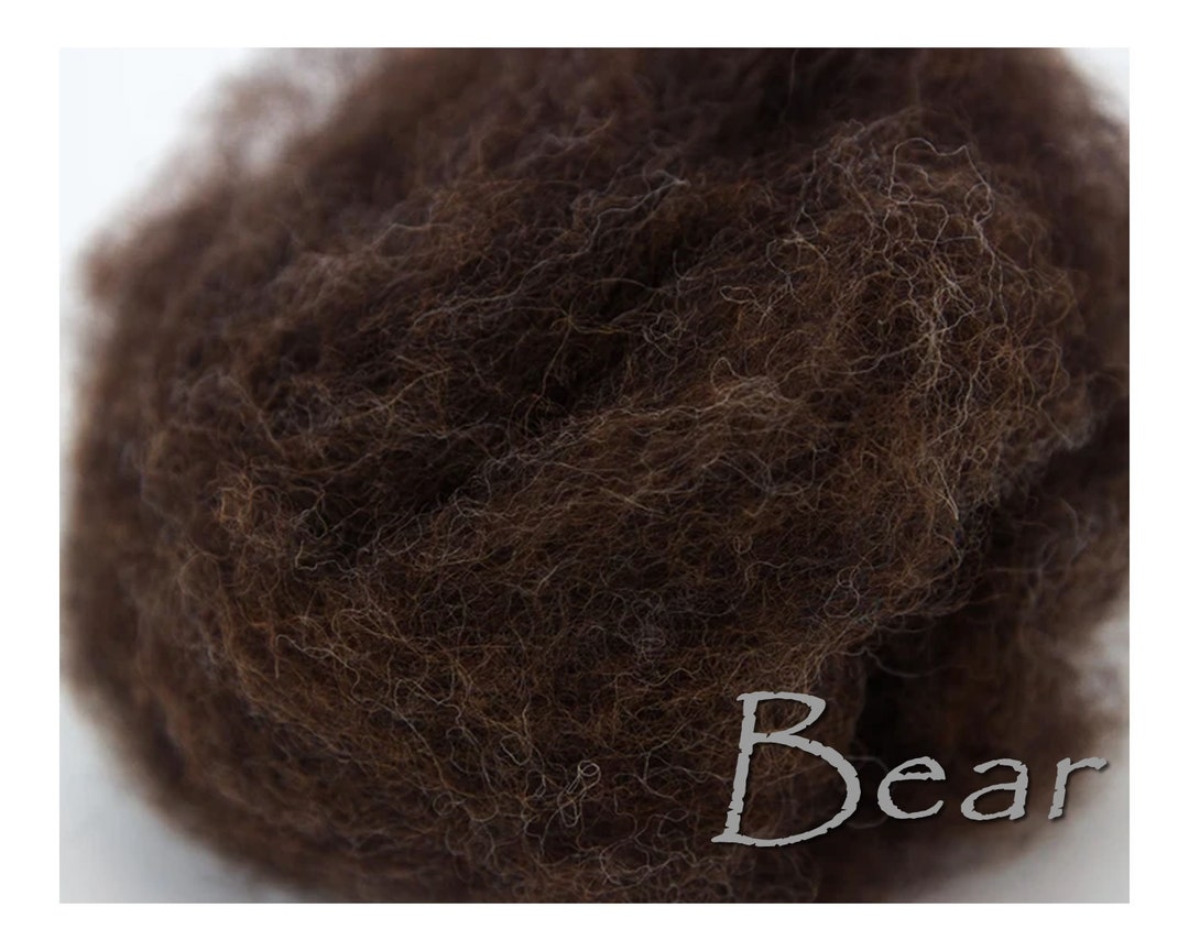 The Bear Corriedale Wool From Our Woodland Series. Great for Needle ...