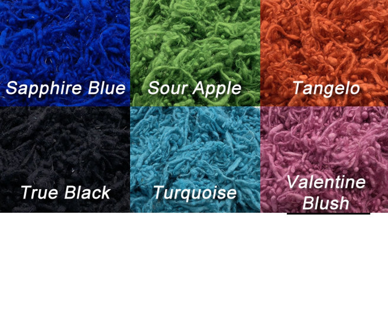 Wool Slubs Hand Dyed Art Batt Effect Fiber Texture | Etsy