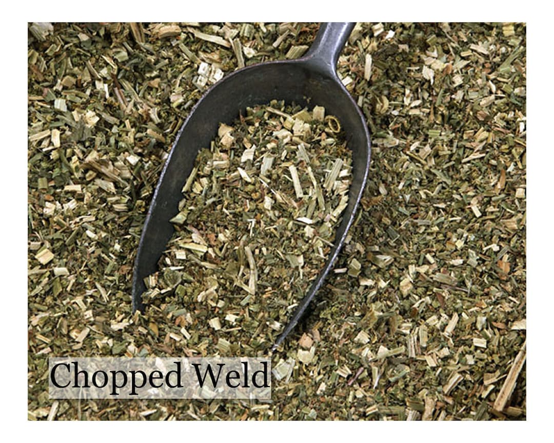 Chopped Weld Natural Dye - Dyers Weld - Natural Yellow Dye - 1, 2 or 4 ...