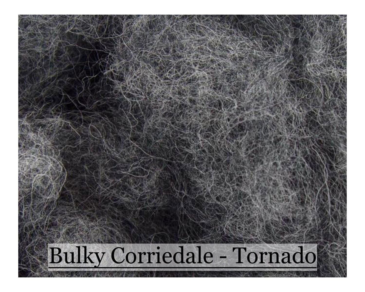 Drizzle - Shades of Grey - Corriedale Wool - Bulky Roving - Needle ...