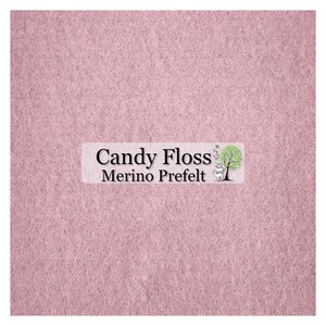 Candy Floss Prefelt Made of 100% Merino Wool That's Great for Needle ...