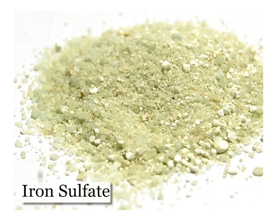 Mordant - Iron Sulfate - Ferrous Sulphate - Natural Dye - Copperas ...