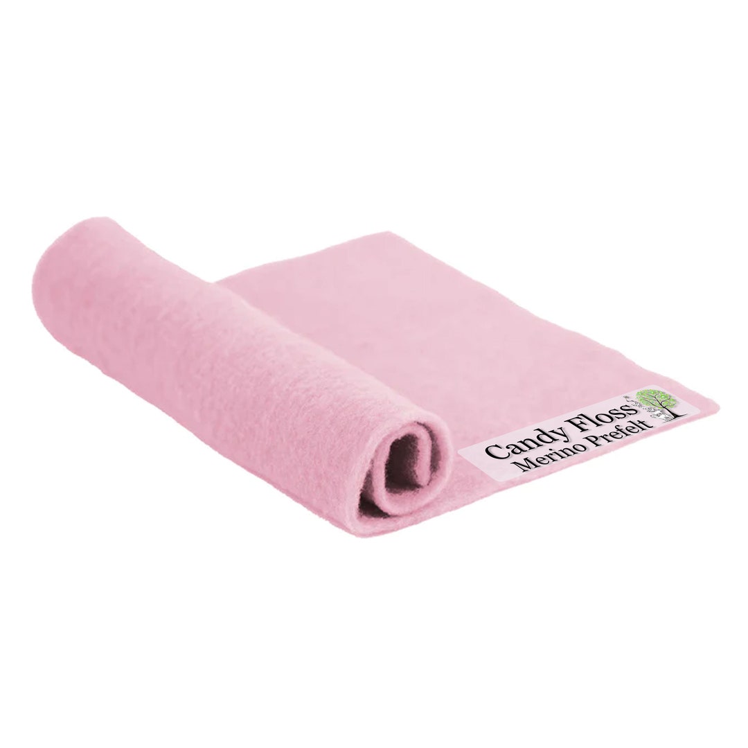 Candy Floss Prefelt Made of 100% Merino Wool That's Great for Needle ...