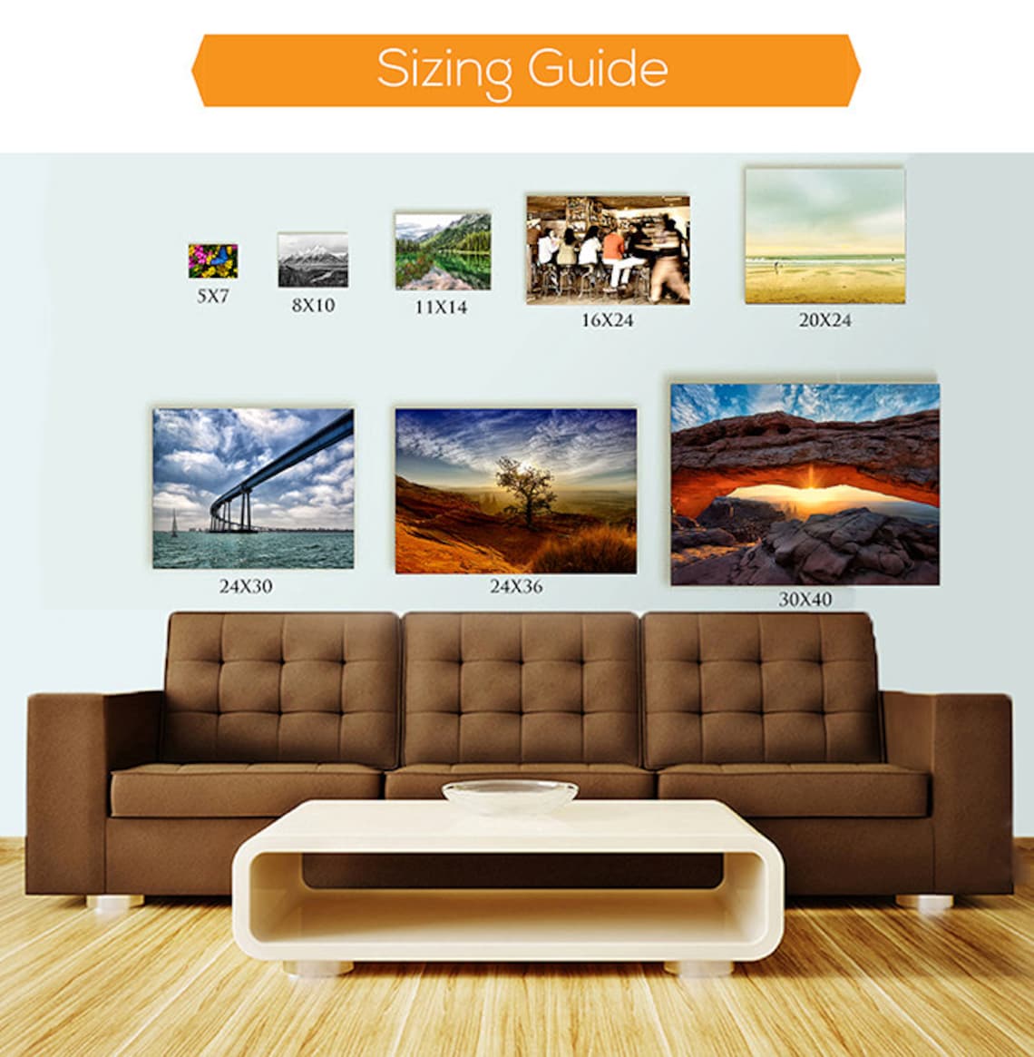 Large Wall Art Print 20x20 20x24 or 20x30 Print Custom | Etsy