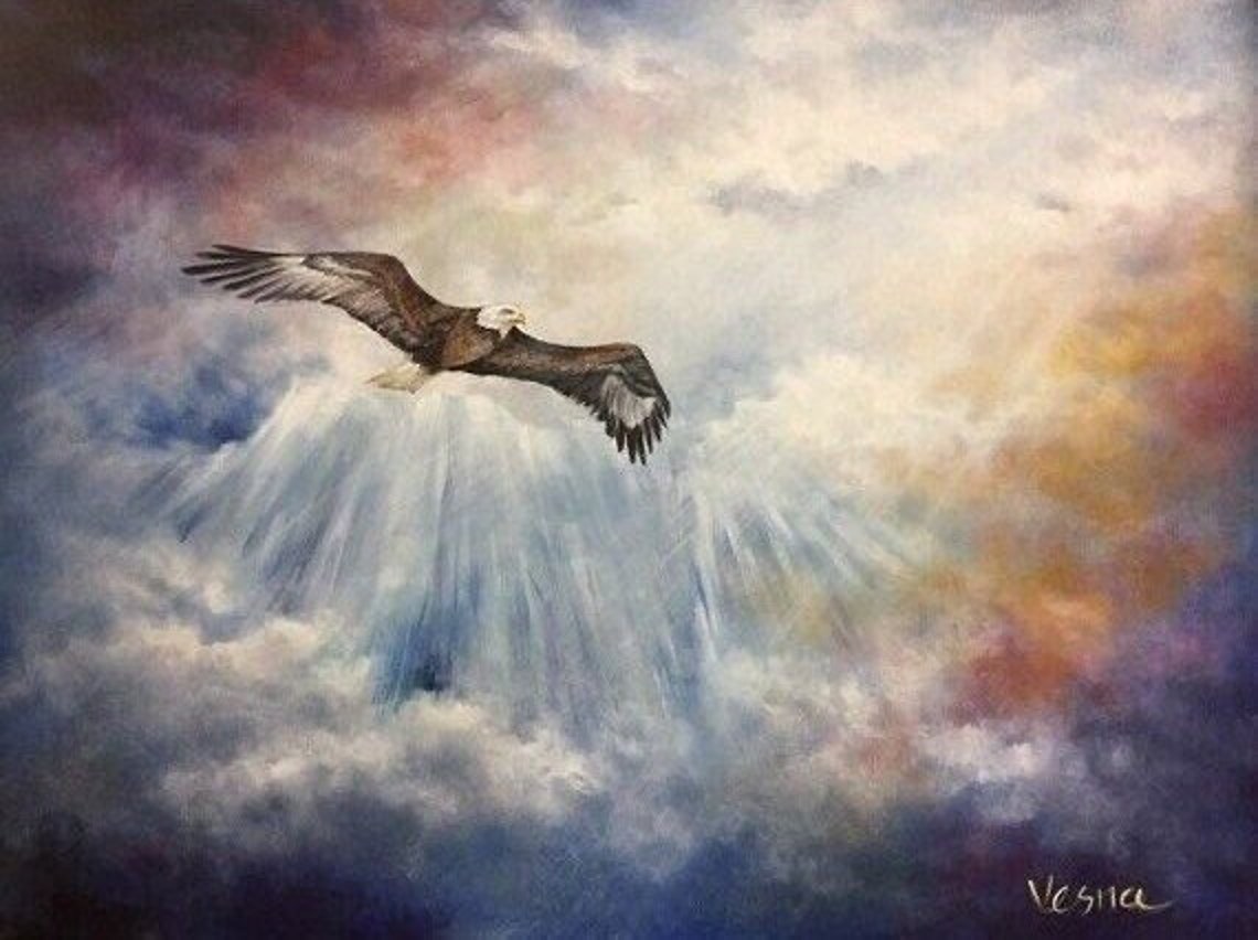 SOLD! Confidence - 36"x48" Acrylic on Canvas - Etsy